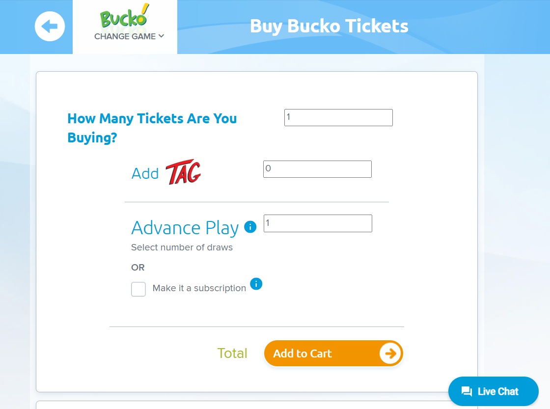 Bucko Lottery- Three Lines Lottery You Will Love To Play
